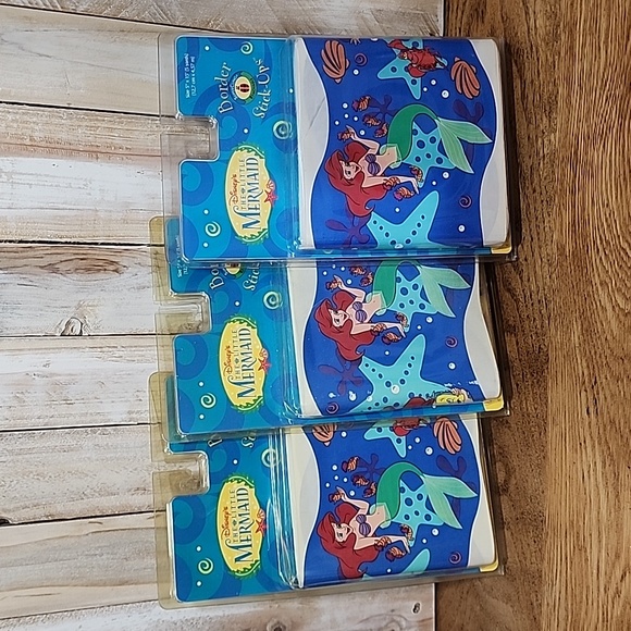 Disney | Wall Decor | Disneys The Little Mermaid Border Stick Ups ...